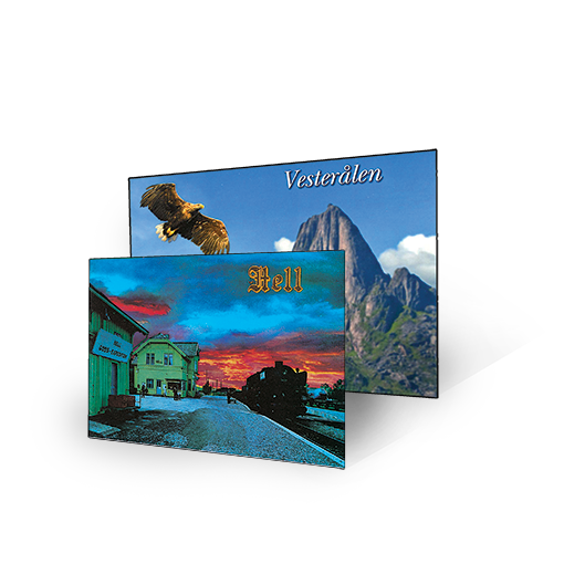 Normannaune > Turistkort > Postkort